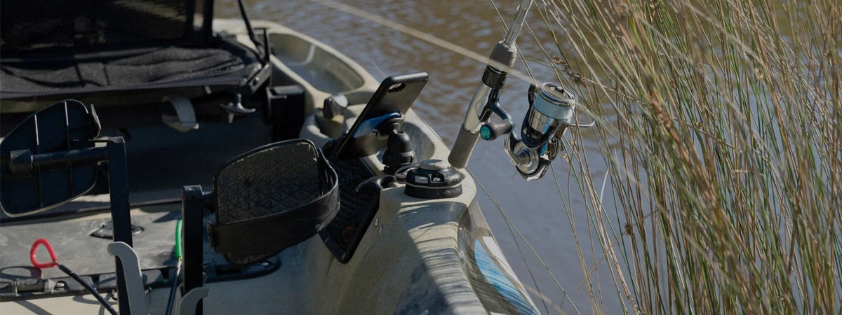 Mount Your Phone On Any Fishing Kayak - Quad Lock® USA - Official Store