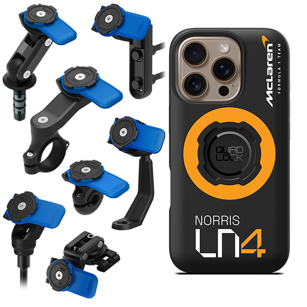 Motorcycle Kits - Lando Norris Edition - Quad Lock® USA - Official Store